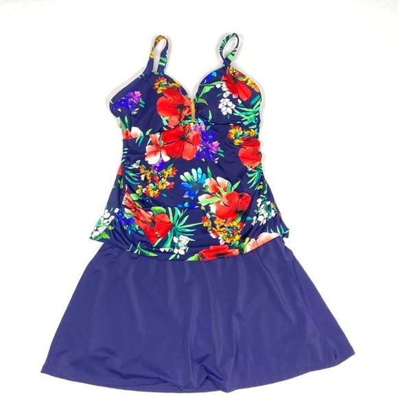Miraclesuit | Swim | Dreamshaper Miraclesuit Bella 2 Pc Swimsuit Floral ...